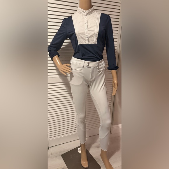 Samshield | Pants & Jumpsuits | Samshield White Show Breeches Silicone ...